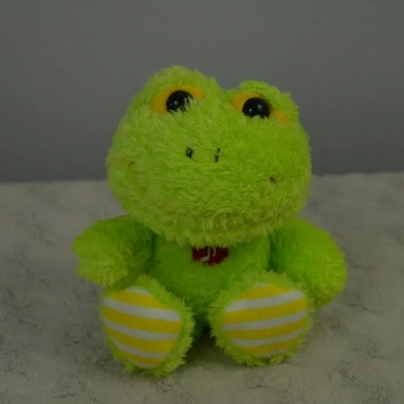 Hug Fun | Toys | Hugfun Frog Plush Stuffed Animal Toy Green Yellow ...